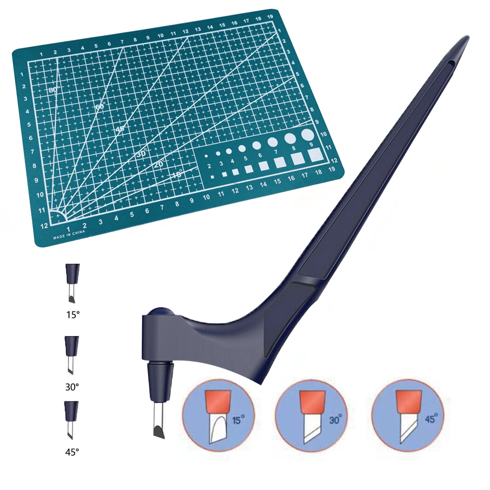 Craft Cutting Tools, 360-degree Rotating Blade Craft Knife Stainless ...