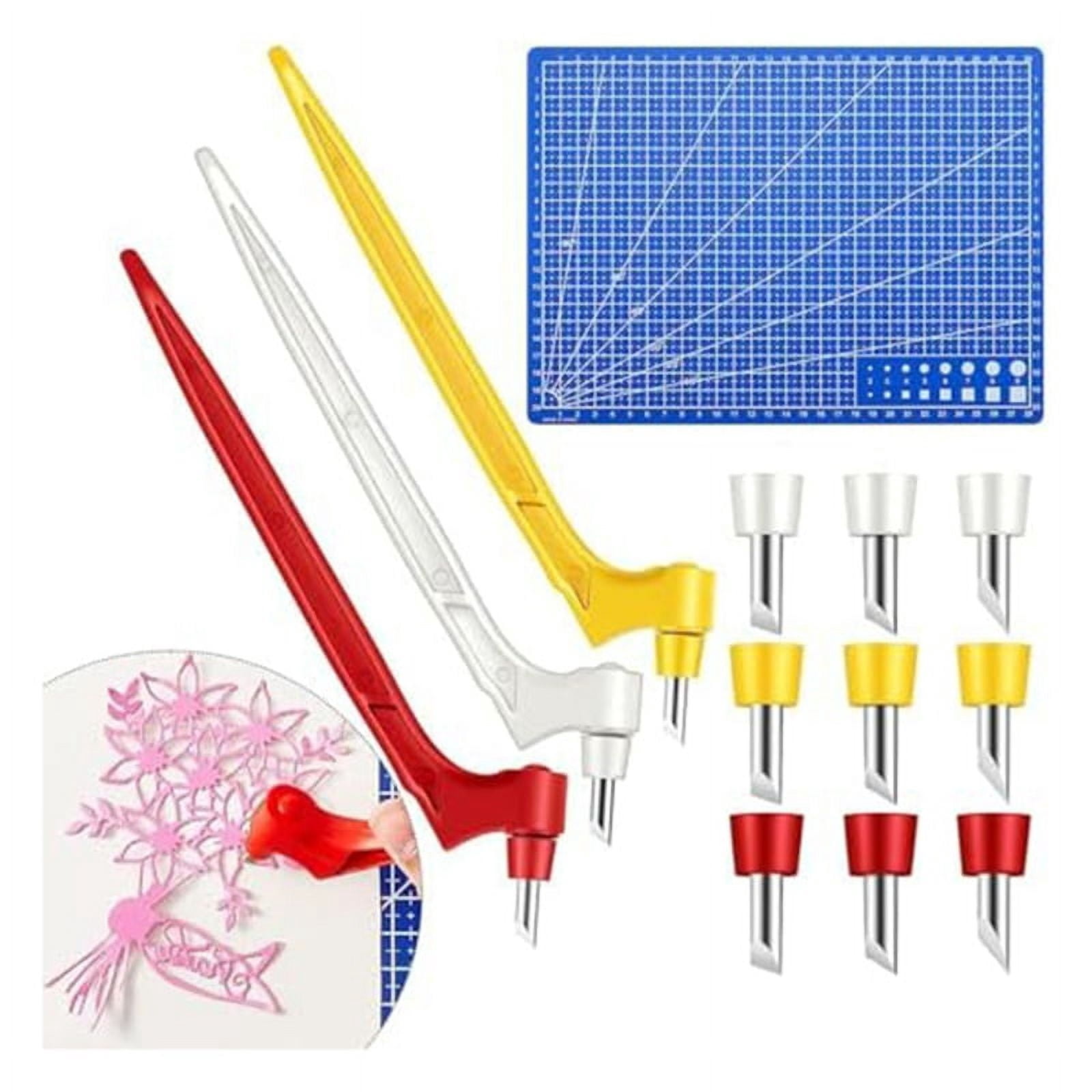 Craft Cutting Tools Set 360° Rotating Gyro Cutting Tool Craft Knife Art ...