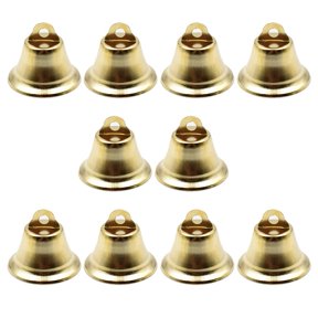 Jingle Bells, 1"(25mm) 8 Pack Small Bells for Crafts DIY Christmas ...