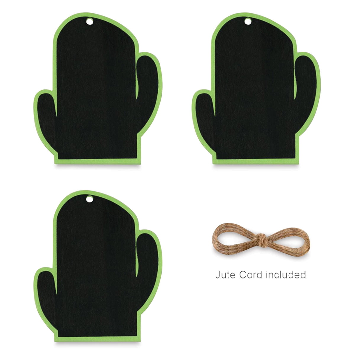 Craft Decor Wood Chalk Tags - Cactus, Package of 3 - Walmart.com
