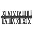 Craft Digital Clock Numbers Kits Metal Arabic or Roman Numerals Set for ...