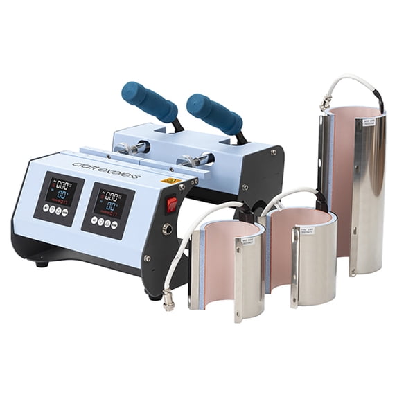 Craft Express 3-in-1 Two Station Mug Press Press - Walmart.com