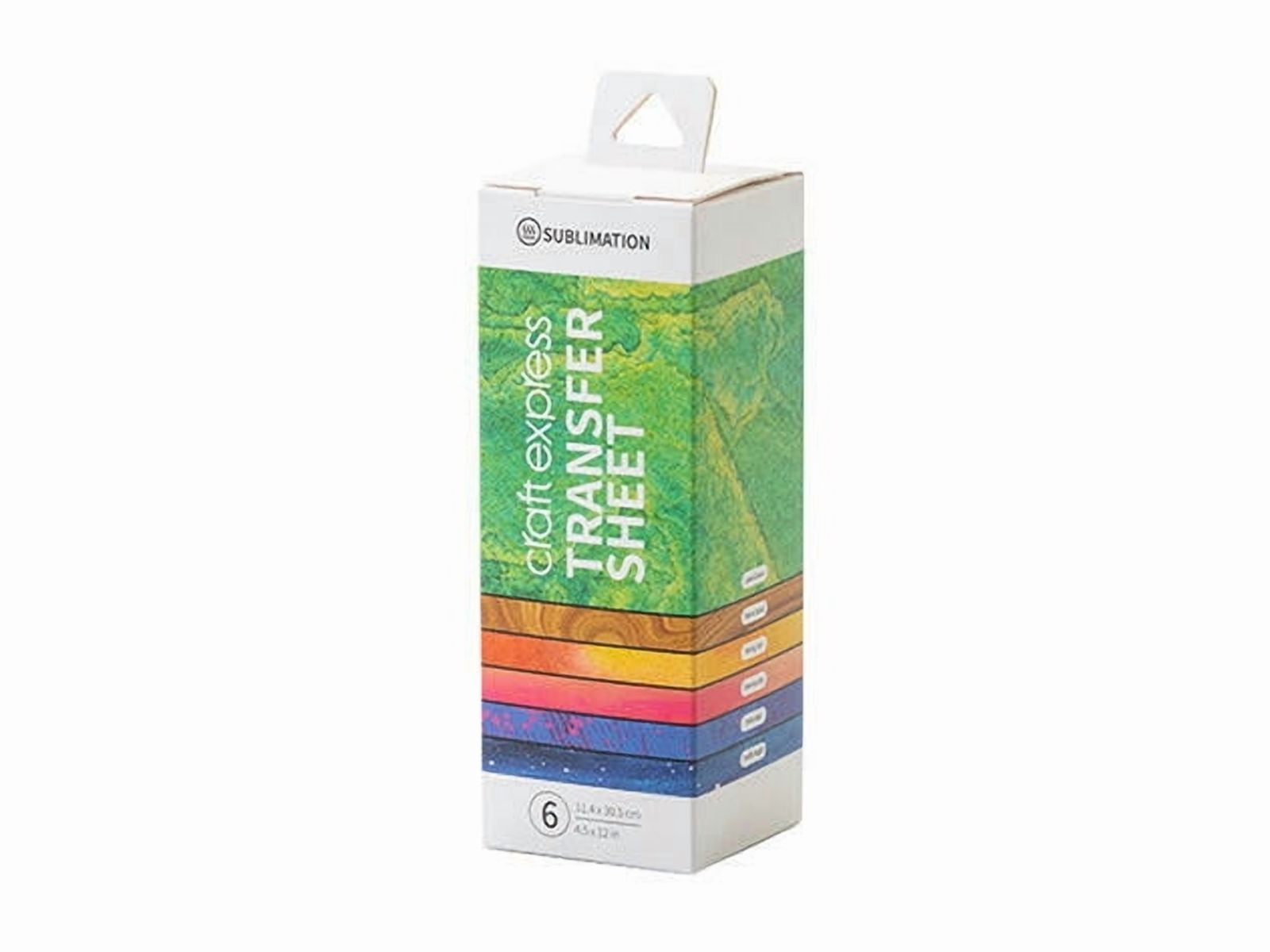 Craft Express Sublimation Pattern Transfer Sheets - Assorted 1, 4-1/2 ...