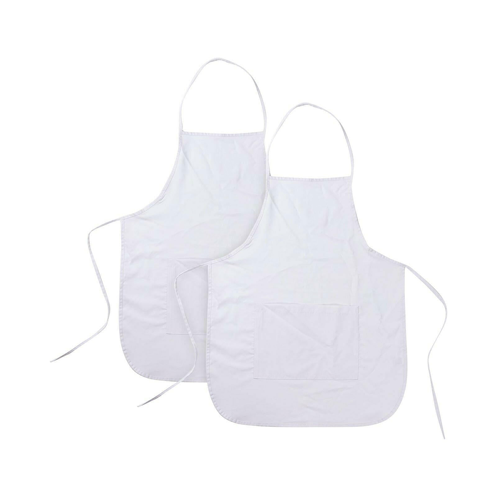 Craft Express Sublimation Printing Apron - Adult, White, Pkg of 2 ...