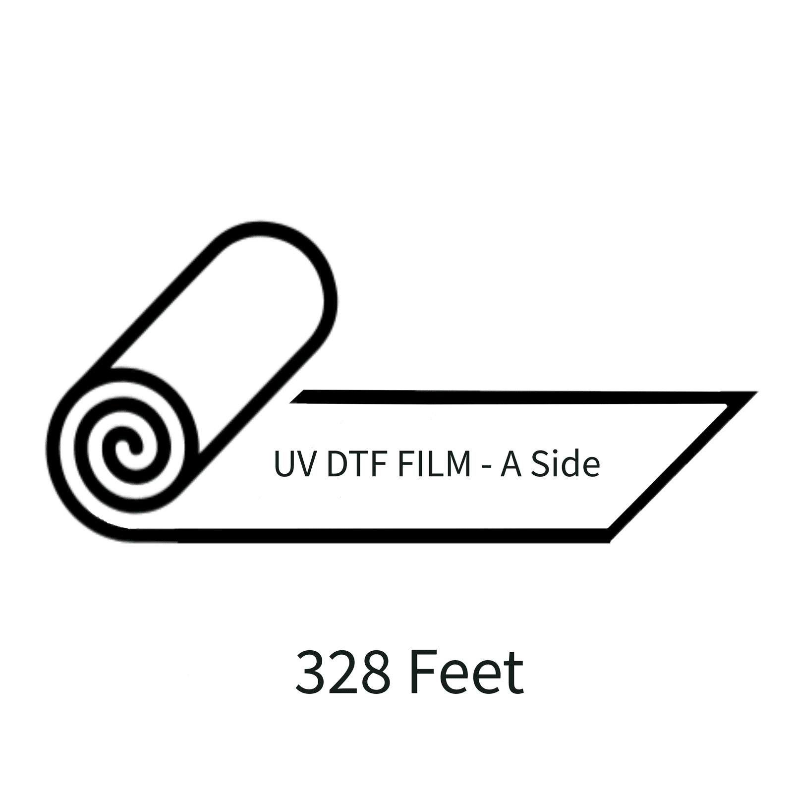 Craft Express UV DTF Transfer Film – 328ft Roll for High-Quality UV ...