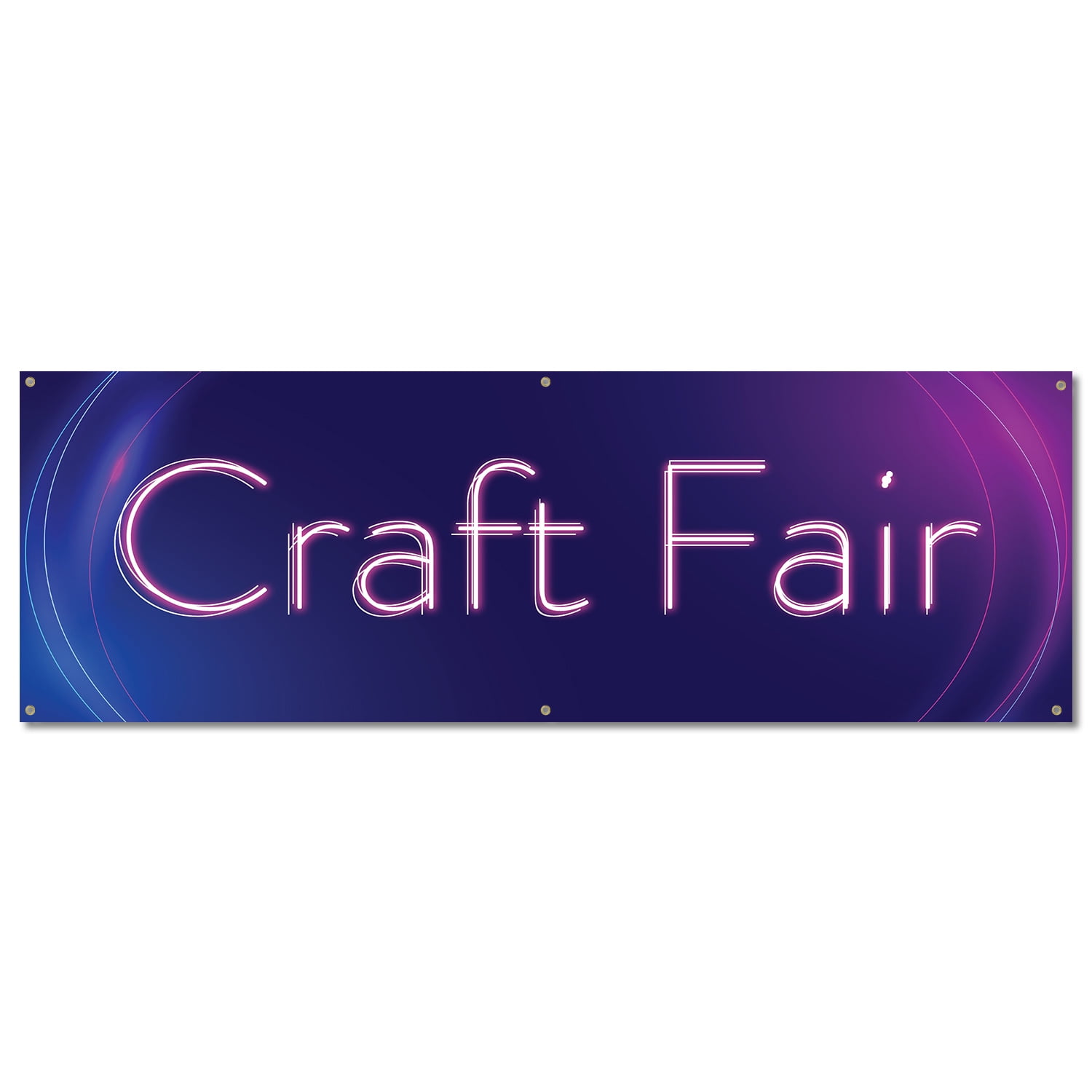 Craft Fair | 24" X 72" Banner | Outdoor Vinyl Sign With Grommets | Show ...