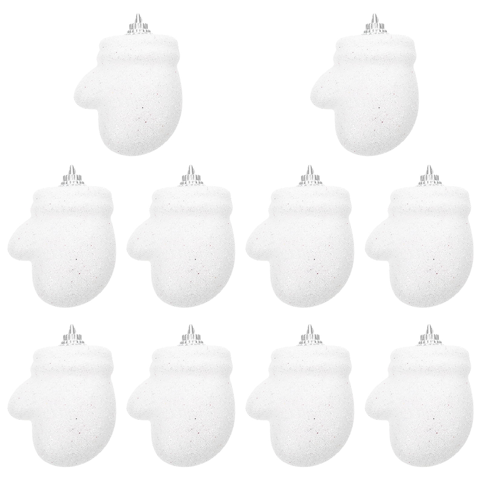 Craft Foam Balls 10pcs Christmas Santa Gloves Shape Ornaments ...