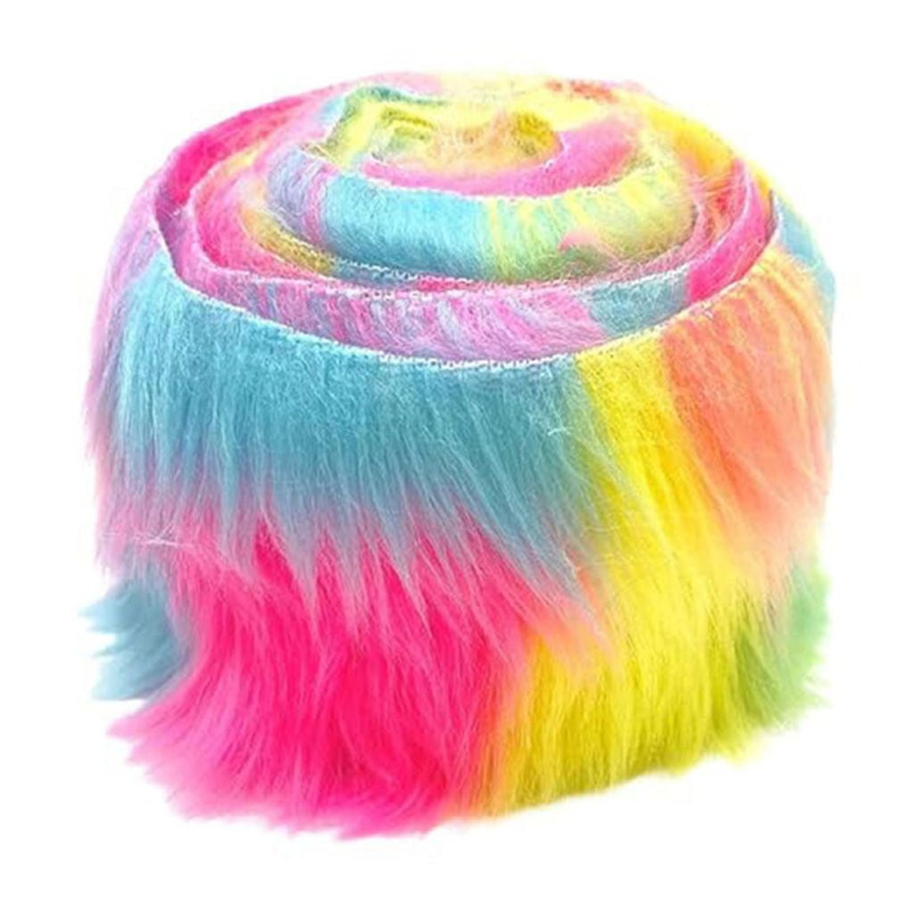 Craft Furring Trim Artificial Furring Ribbon Trim Fabric Roll for Craft ...