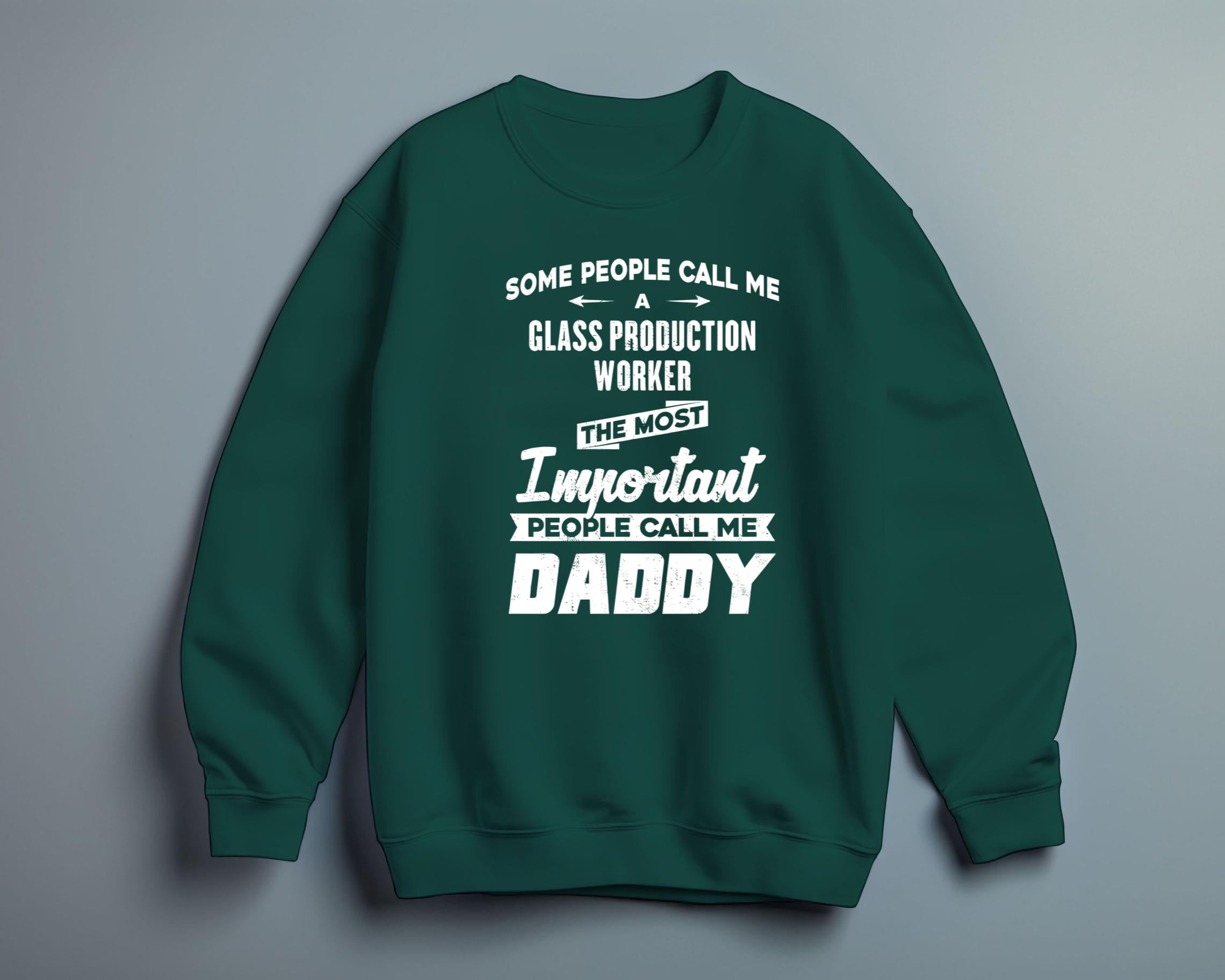 Craft Glassmaker Important People Call Me Daddy Father's Day Gift T ...