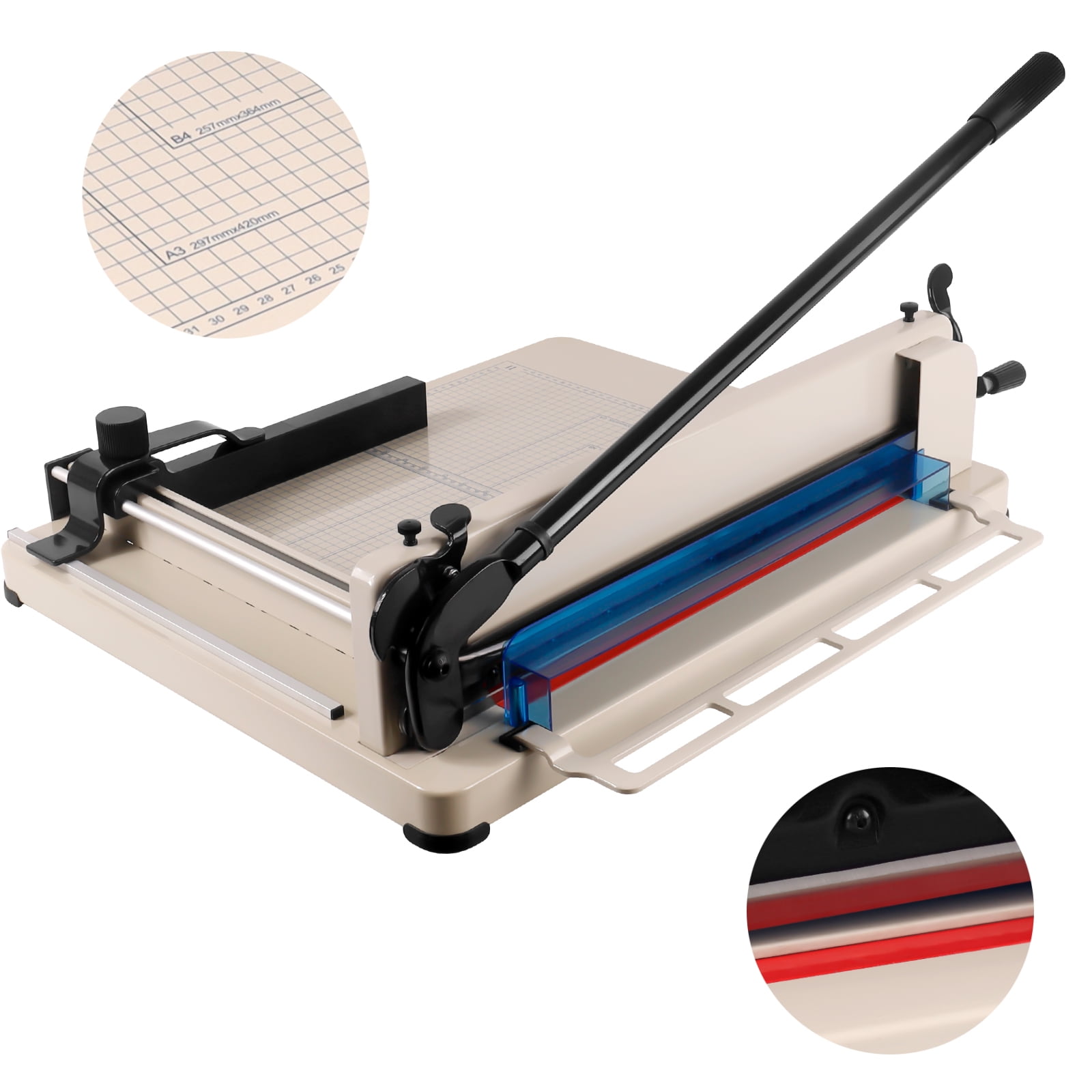 Craft Guillotine Paper Machine, 1.6 Inch Material Stacking, Dual Safety ...