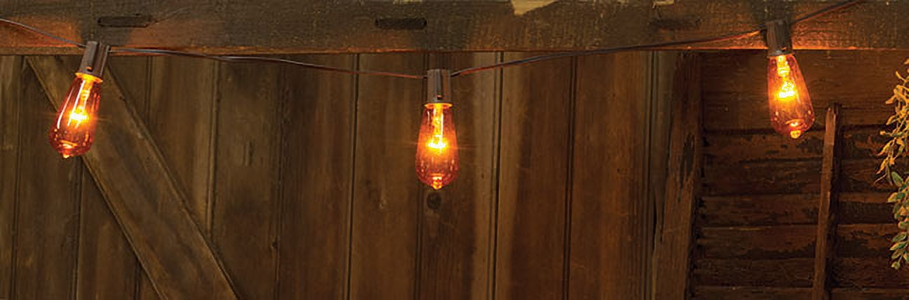 Craft House Designs Orange Edison String Lights - Walmart.com