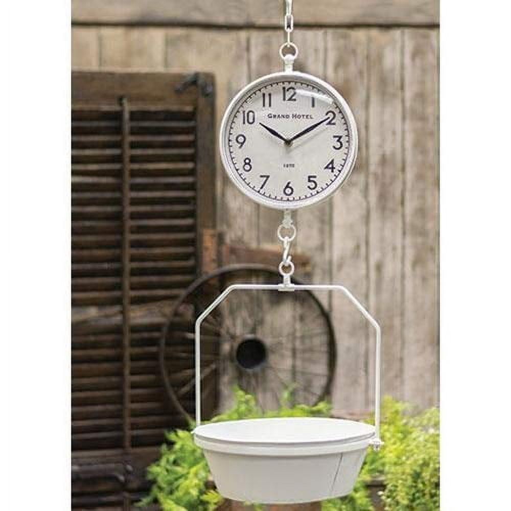 Craft House Hanging Scale Clock 33‚Äù high x 12.25‚Äù Wide x 10.5‚Äù ...