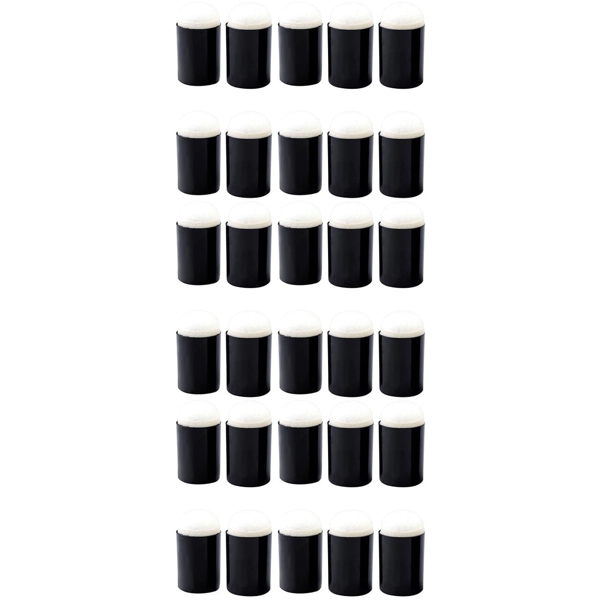 ifundom Black Craft Ink Stamps Pad Durable Safe for DIY Ifundom 30Pcs ...