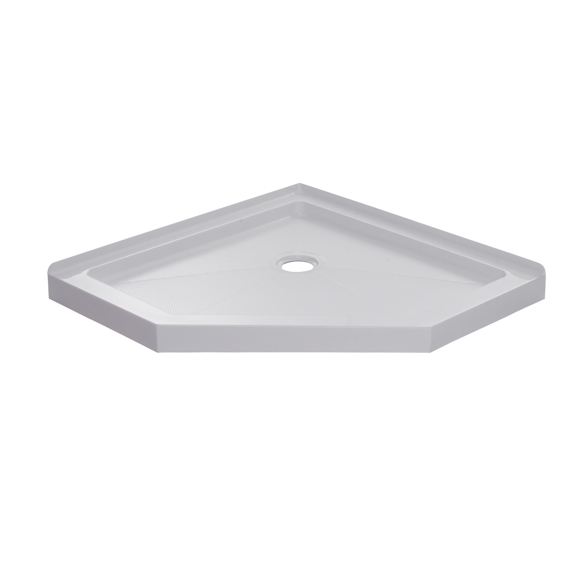 Craft + Main 3636Na 36" X 36" Neo Angle Shower Base - White - Walmart.com