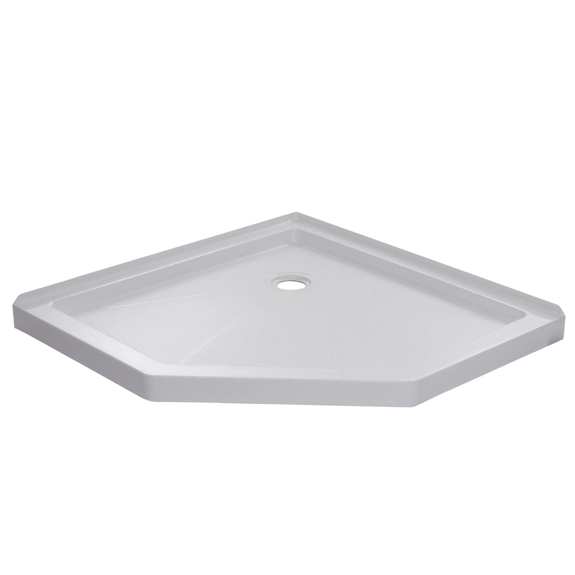 Craft + Main 4242Na 42" X 42" Neo Angle Shower Base - White - Walmart.com