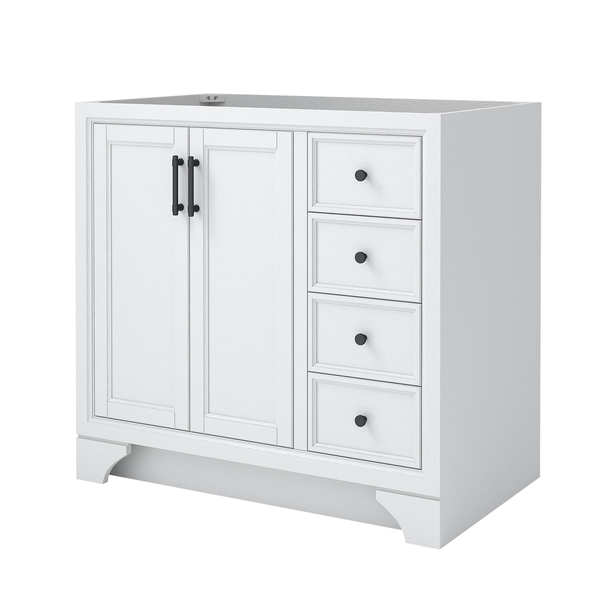 Craft + Main Lcv3622d Lanagan 36" Single Free Standing Vanity Cabinet ...