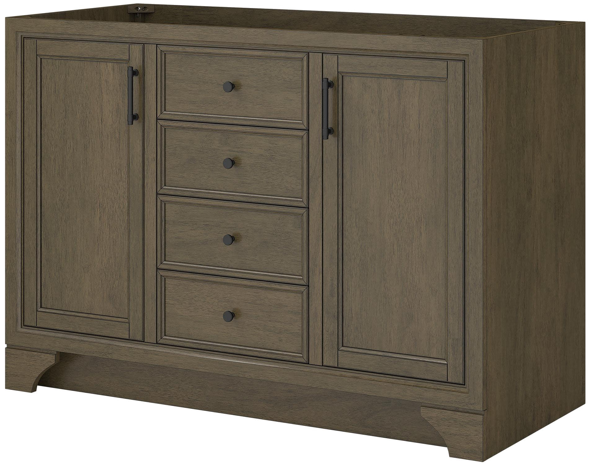 Craft + Main Lcv4822d Lanagan 48" Single Free Standing Vanity Cabinet ...