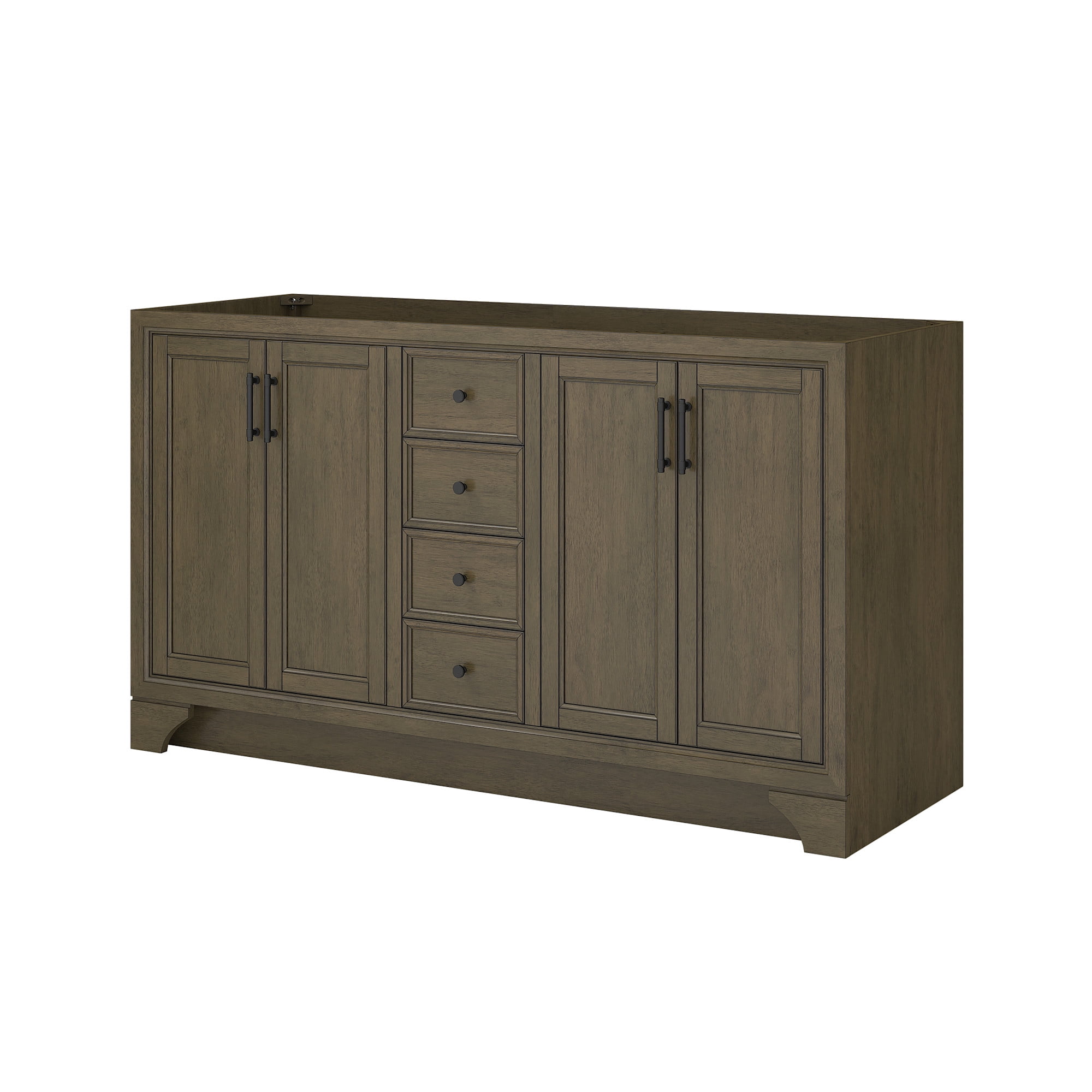 Craft + Main Lcv6022d Lanagan 60" Double Free Standing Vanity Cabinet ...