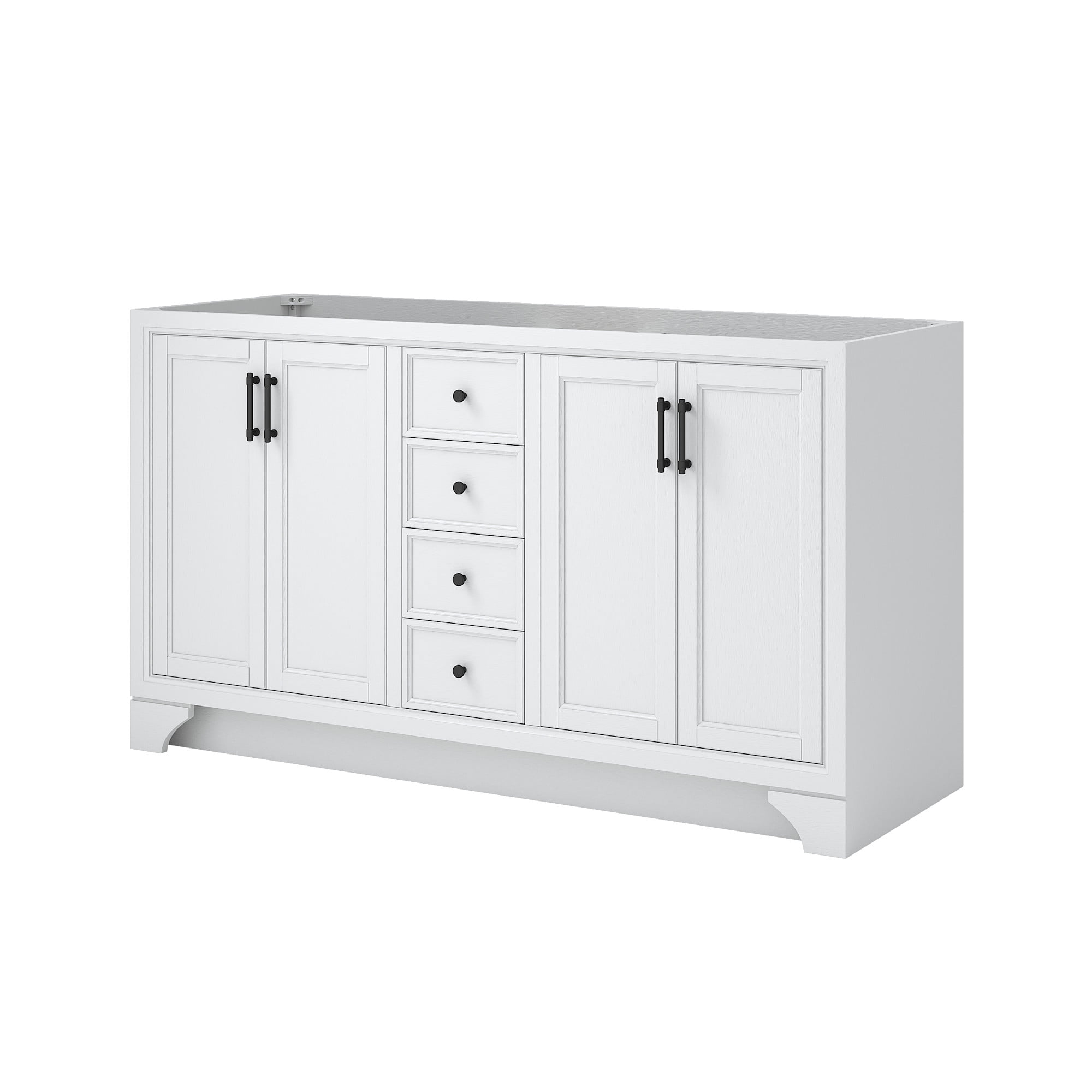 Craft + Main LCWV6022D Lanagan 60" Double Free Standing Vanity Cabinet ...