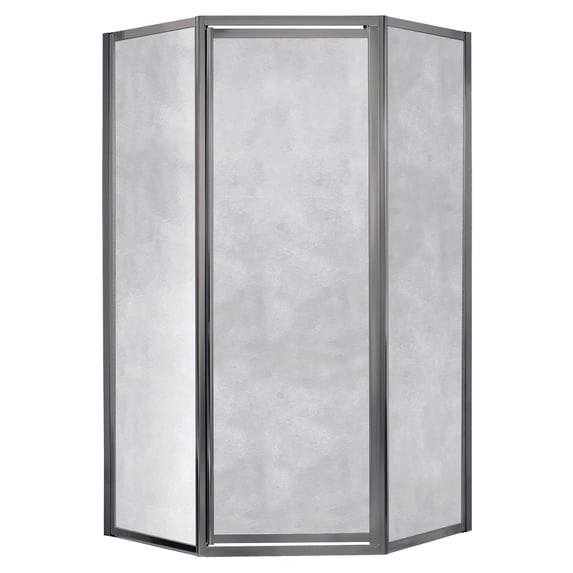 Craft + Main Tdna0470 Tides 70" High X 55-1/2" Wide Framed Shower ...