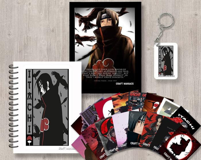 Craft Maniacs Itachi Uchiha Frame Frame Gifting Combo One A5 Frame One ...