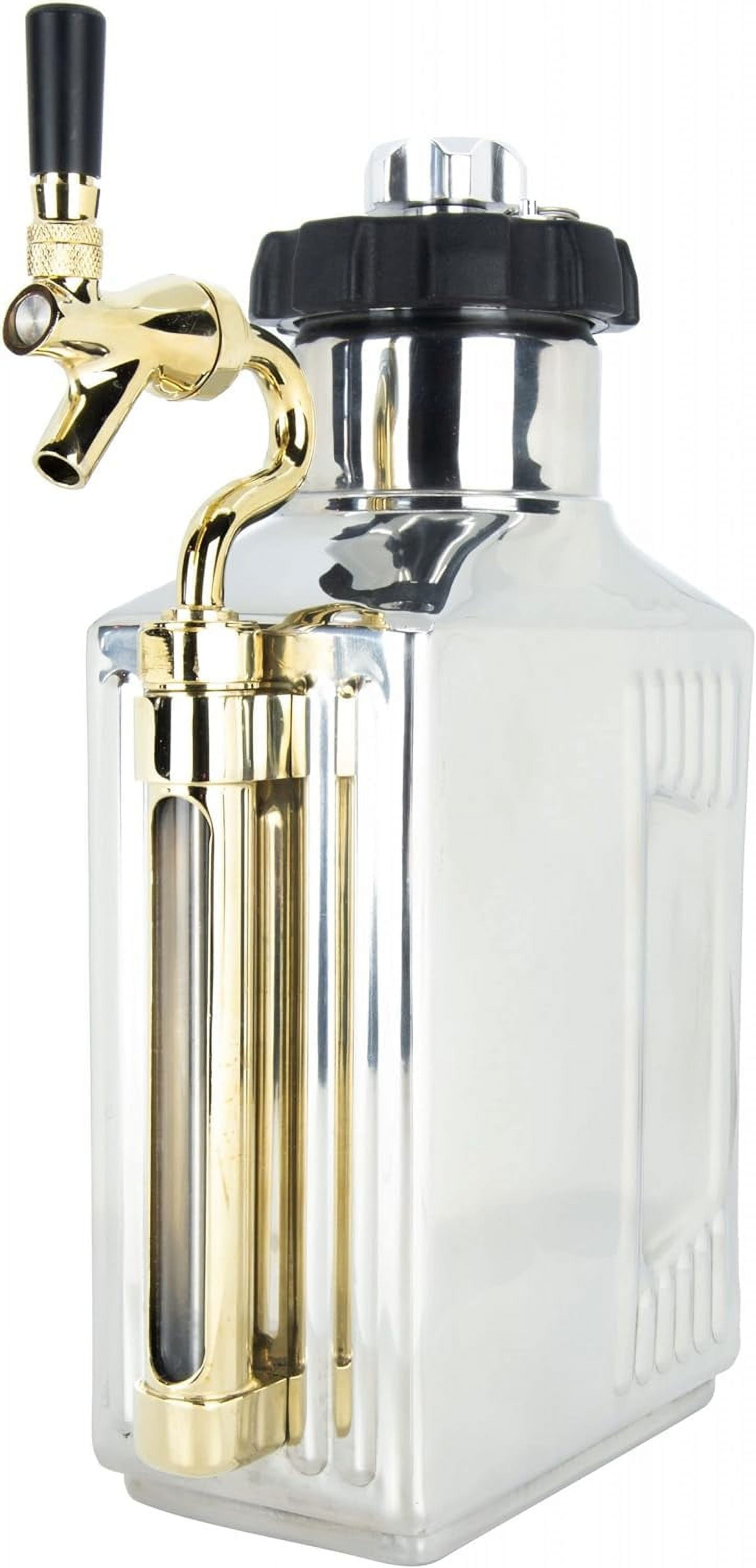 Craft Master Carbonated Growler, 64oz, 304 Stainless Steel, Vacuum ...