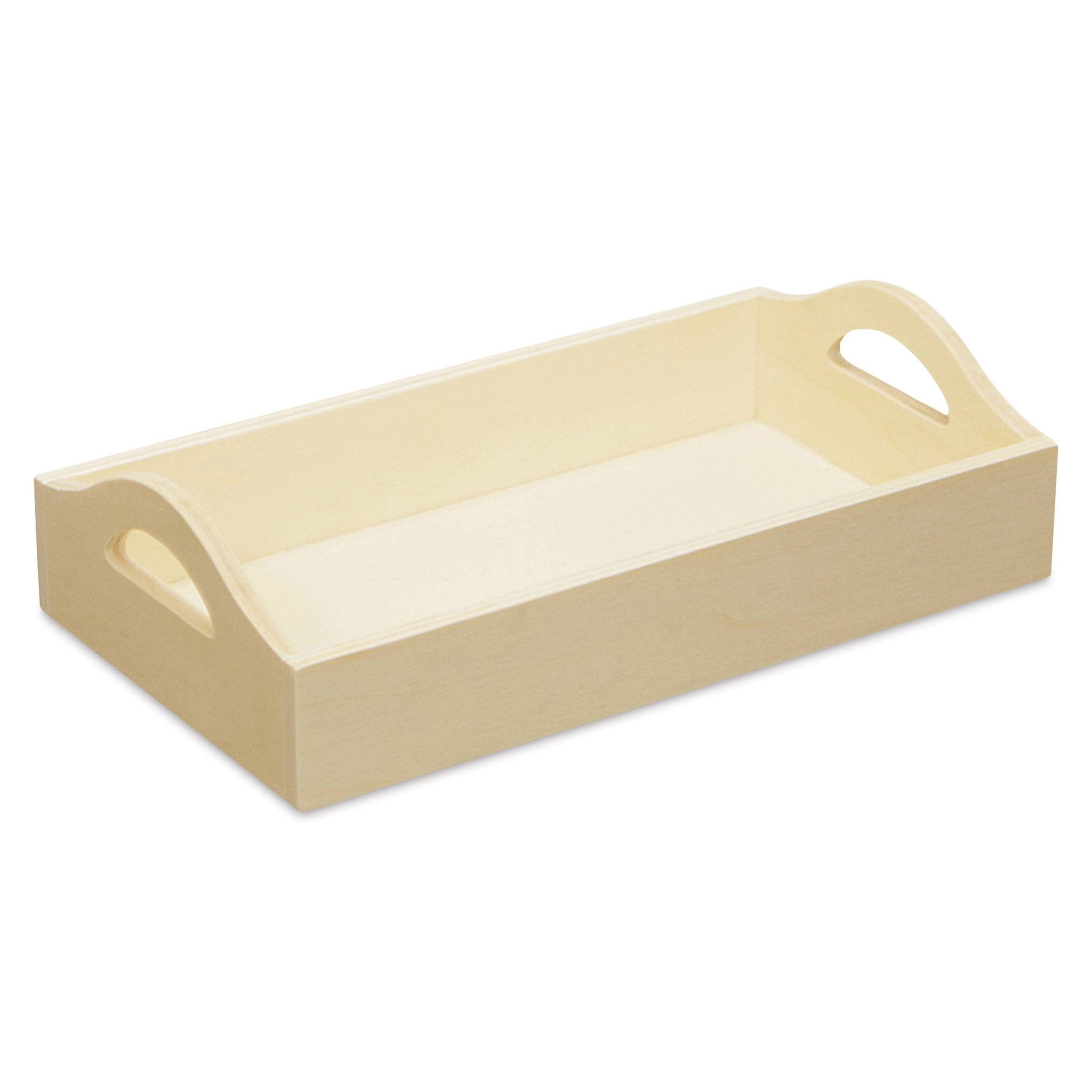 Craft Medley Wood Tray w/ straight sides, WS402 - Walmart.com
