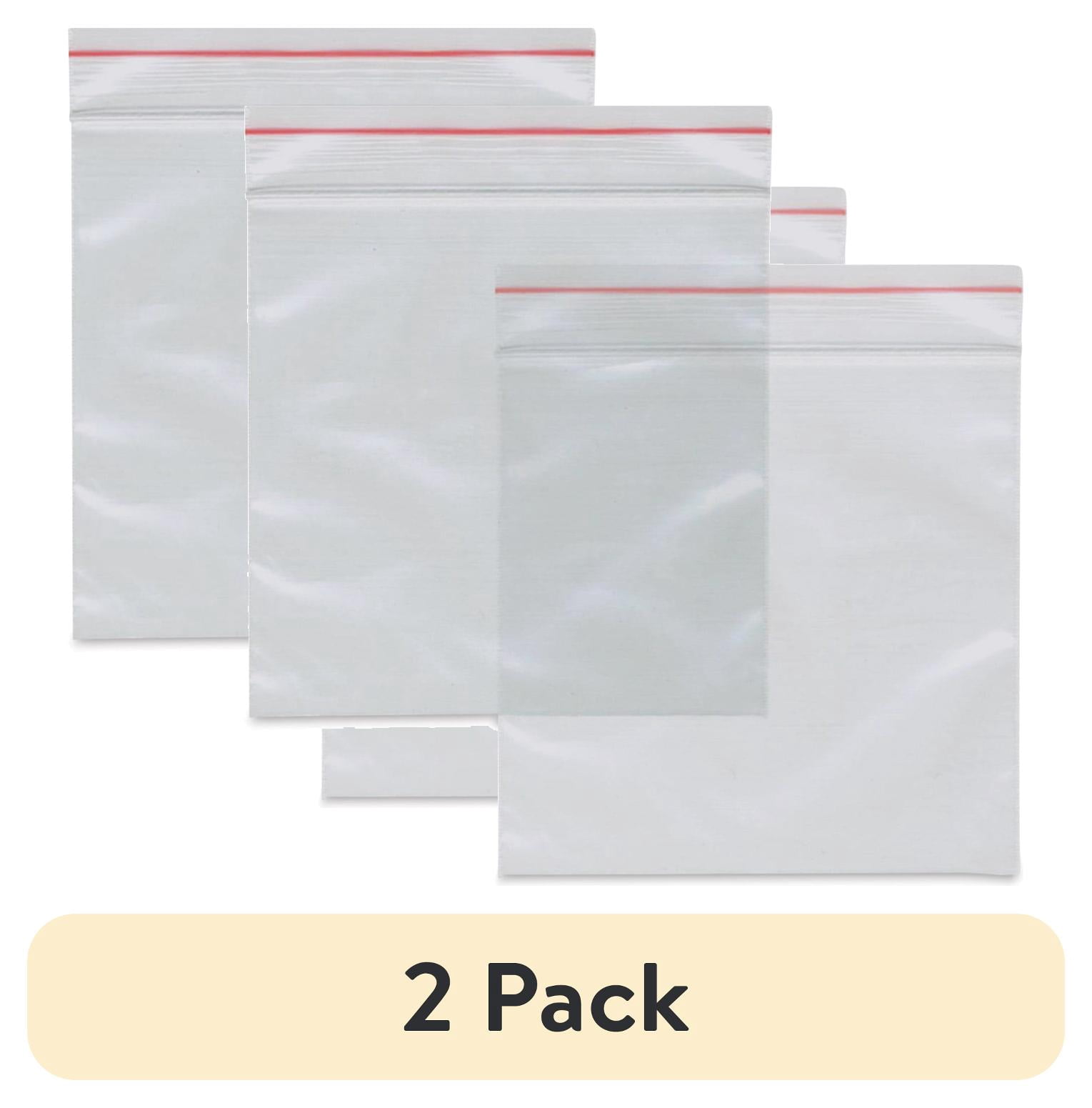 (2 pack) Craft Medley Zipper Lock Bags - 4" W x 4" L, Package of 40 ...