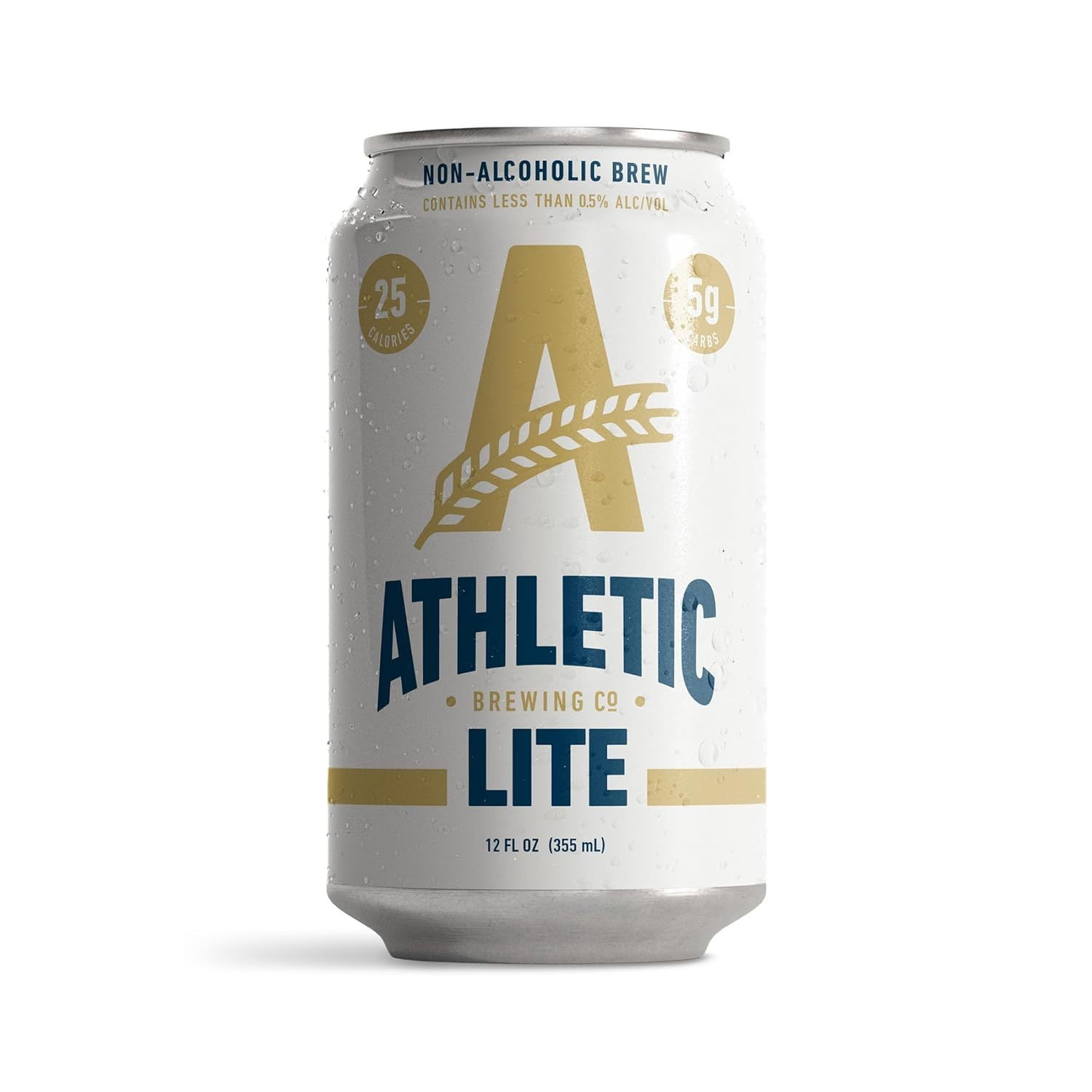 Craft Non-Alcoholic Beer - 12 Pack x 12 Fl Oz Cans - Athletic Lite ...