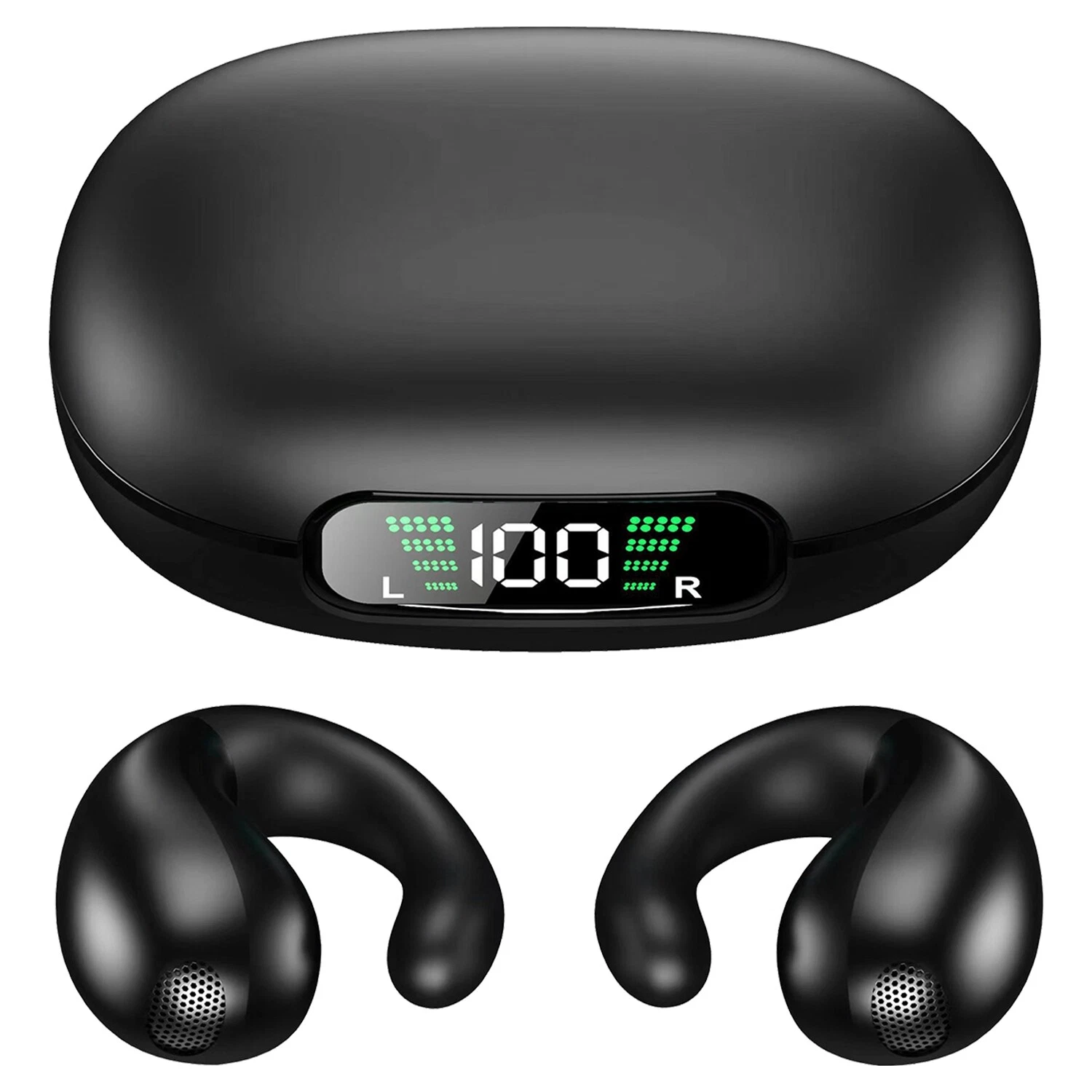 Craft- Open Ear Clip Tws Wireless Earbuds Sports Earphones Stereo ...