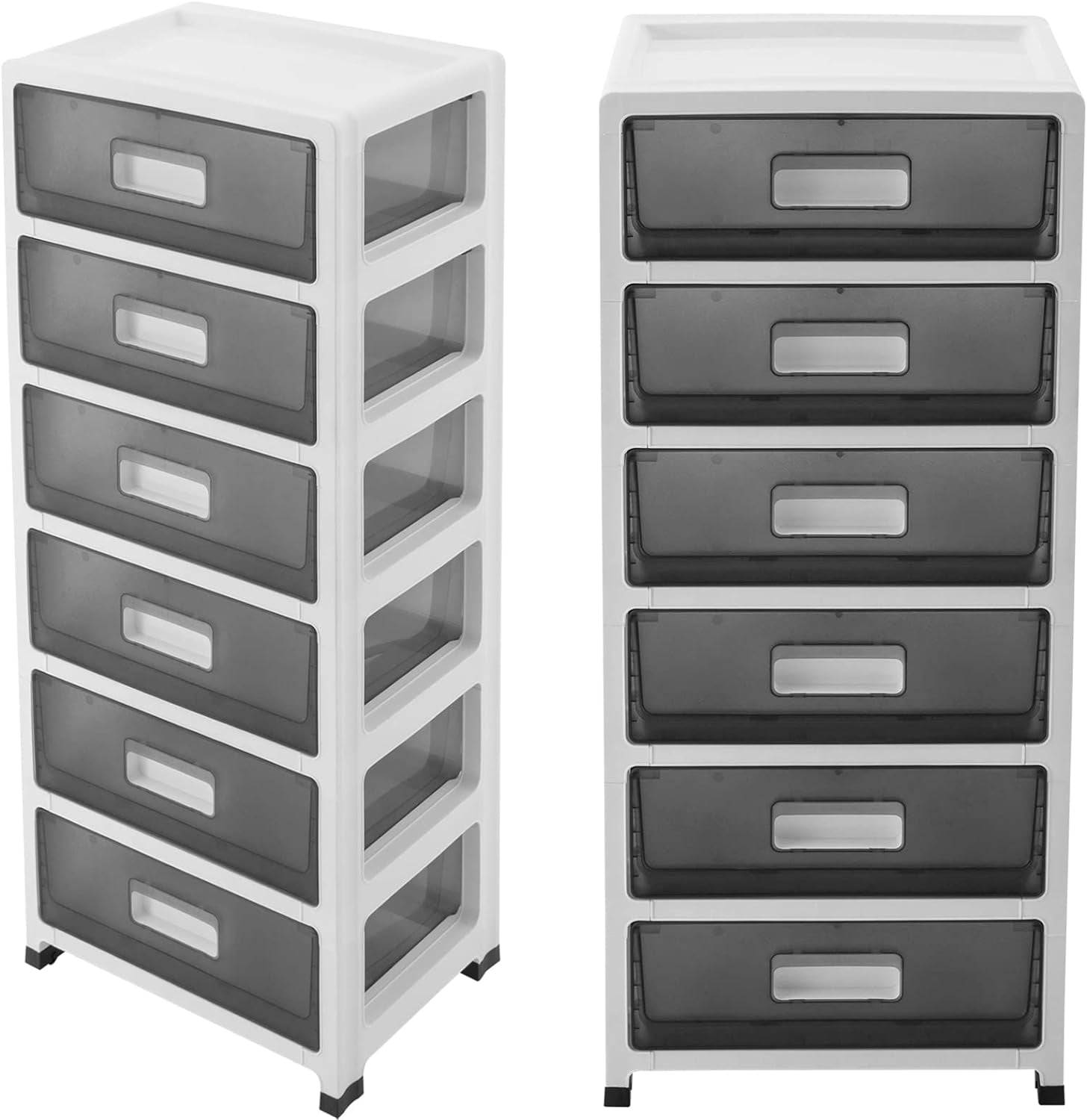 Craft Organizers and Storage, 6 Drawer Cart Storage Tower,Rolling ...