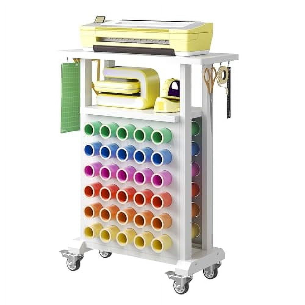 Craft Organizers and Storage Compatible with Cricut Machines,Rolling ...