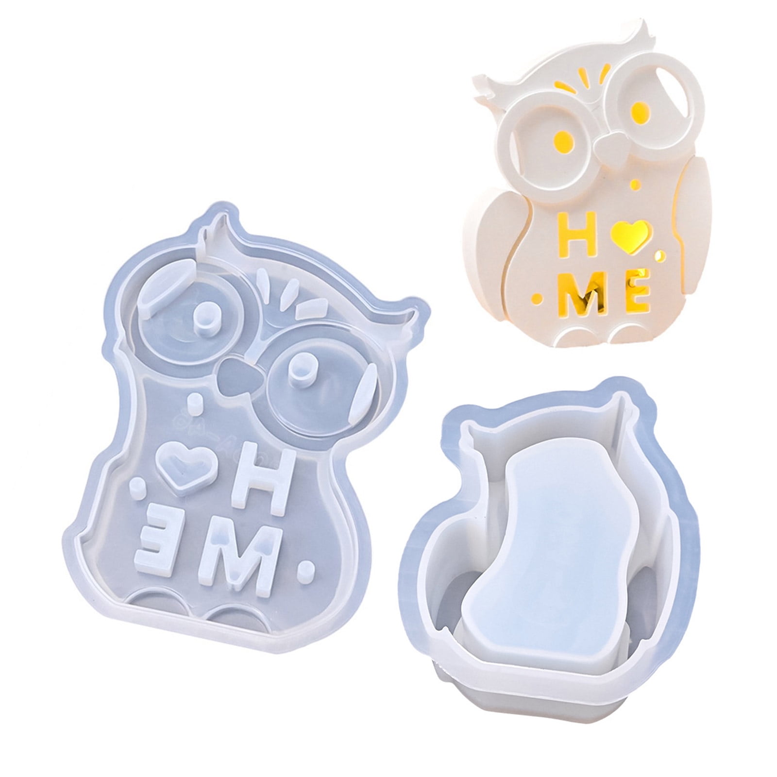 Craft Owl Lamp Shade Casting Mold With Heat Resistant Materials And ...