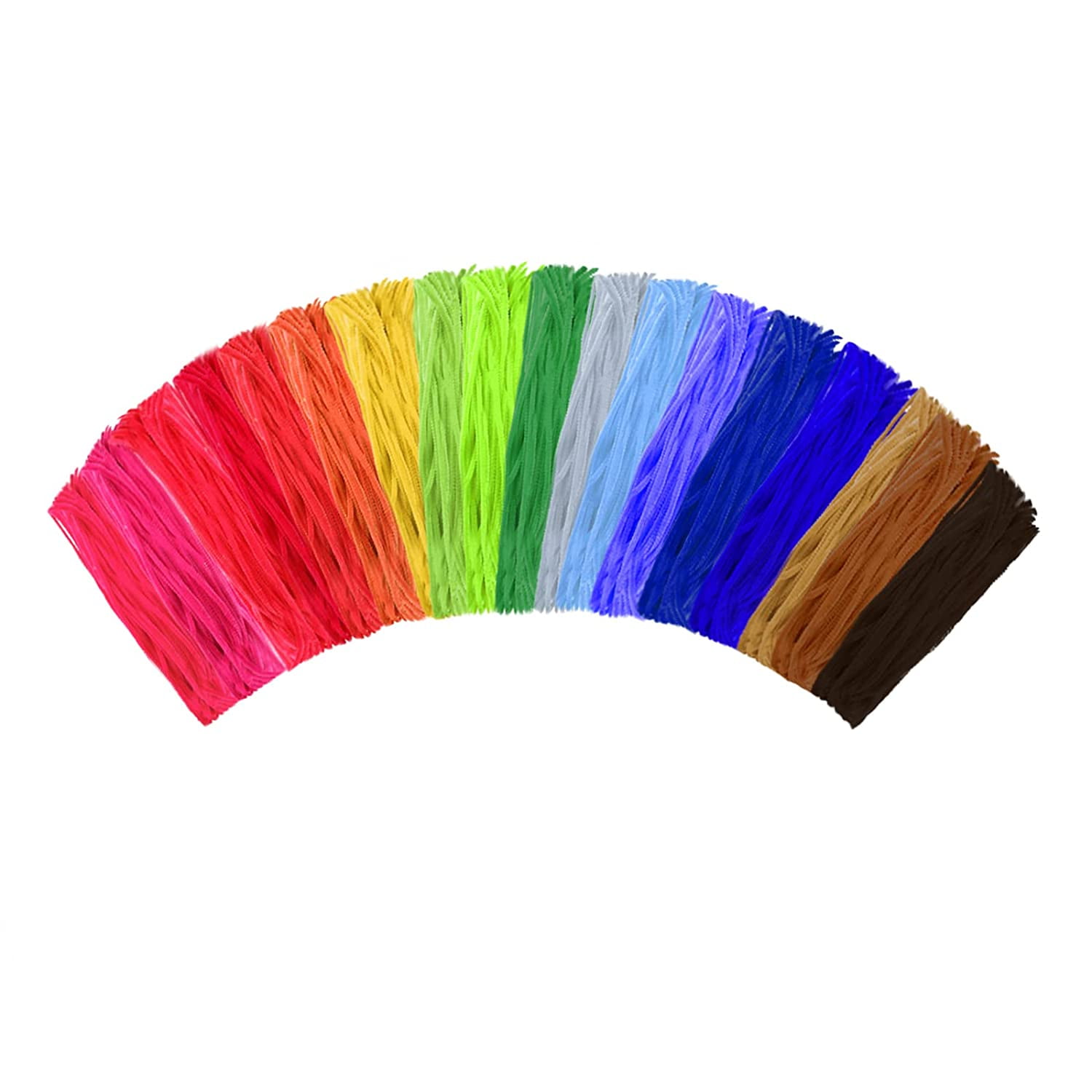 Craft Pipe Cleaners Proffessional 1000 Pcs 25 Colors, Pipe Cleaners ...
