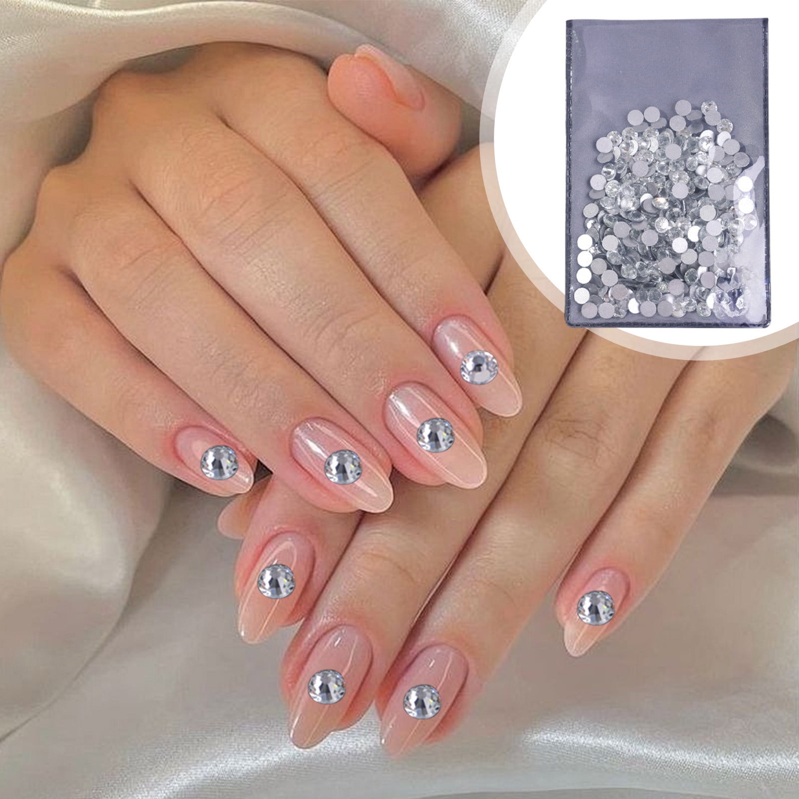 Craft Rhinestones Resin Silver Rhinestones for Crafting Flatback ...