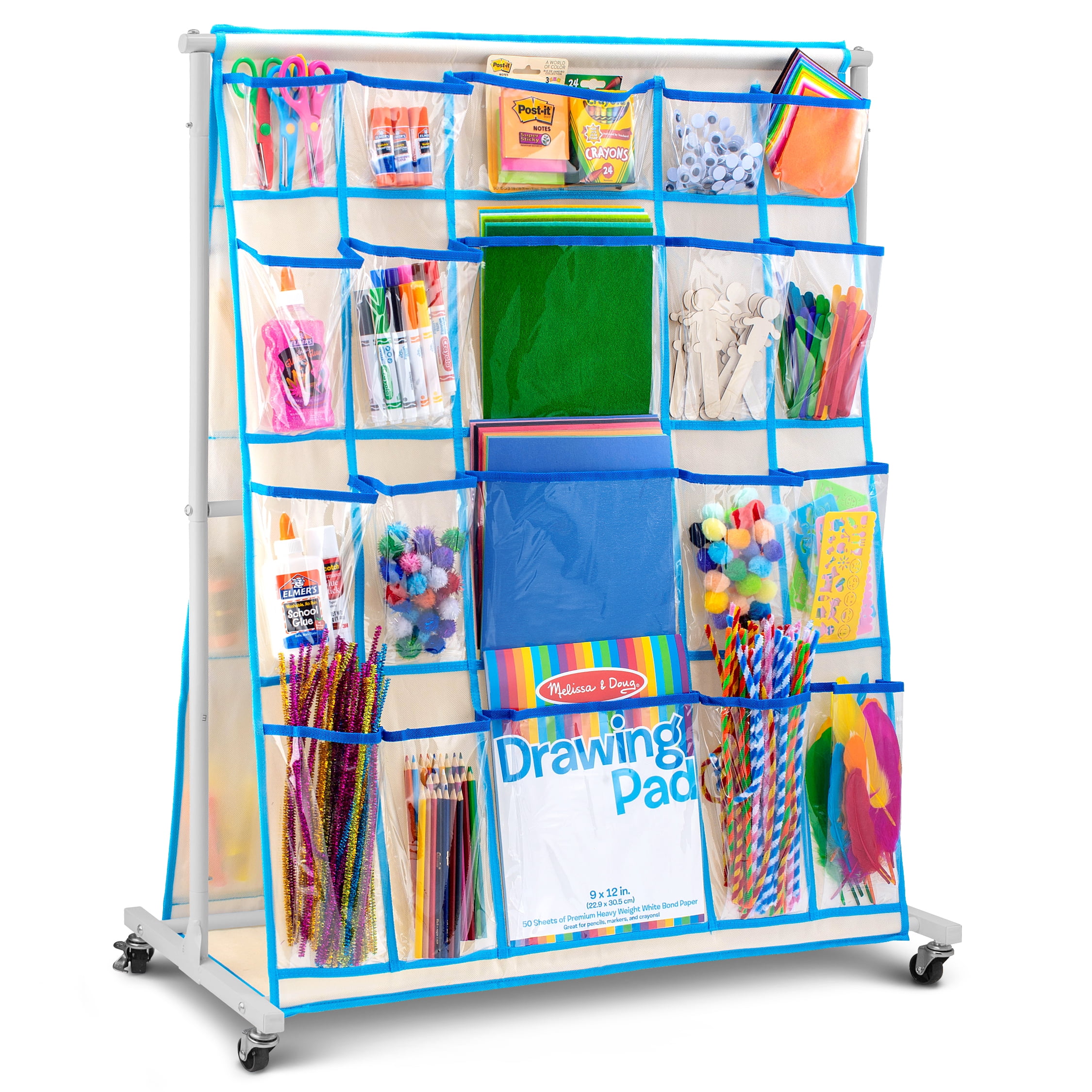 Craft Rolling Cart with Wheels - Walmart.com