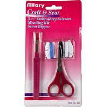 Craft & Sew Scissors Mending Kit & Seam Ripper - 1 kit,Allary - Walmart.com