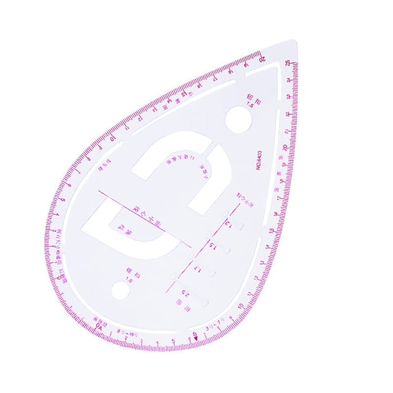 Craft Sewing Tool French Curved Ruler Measure Ruler Dressmaking Drawing ...