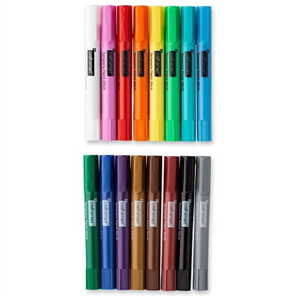 Craft Smart 8 Pack: Tempera Paint Sticks - Walmart.com