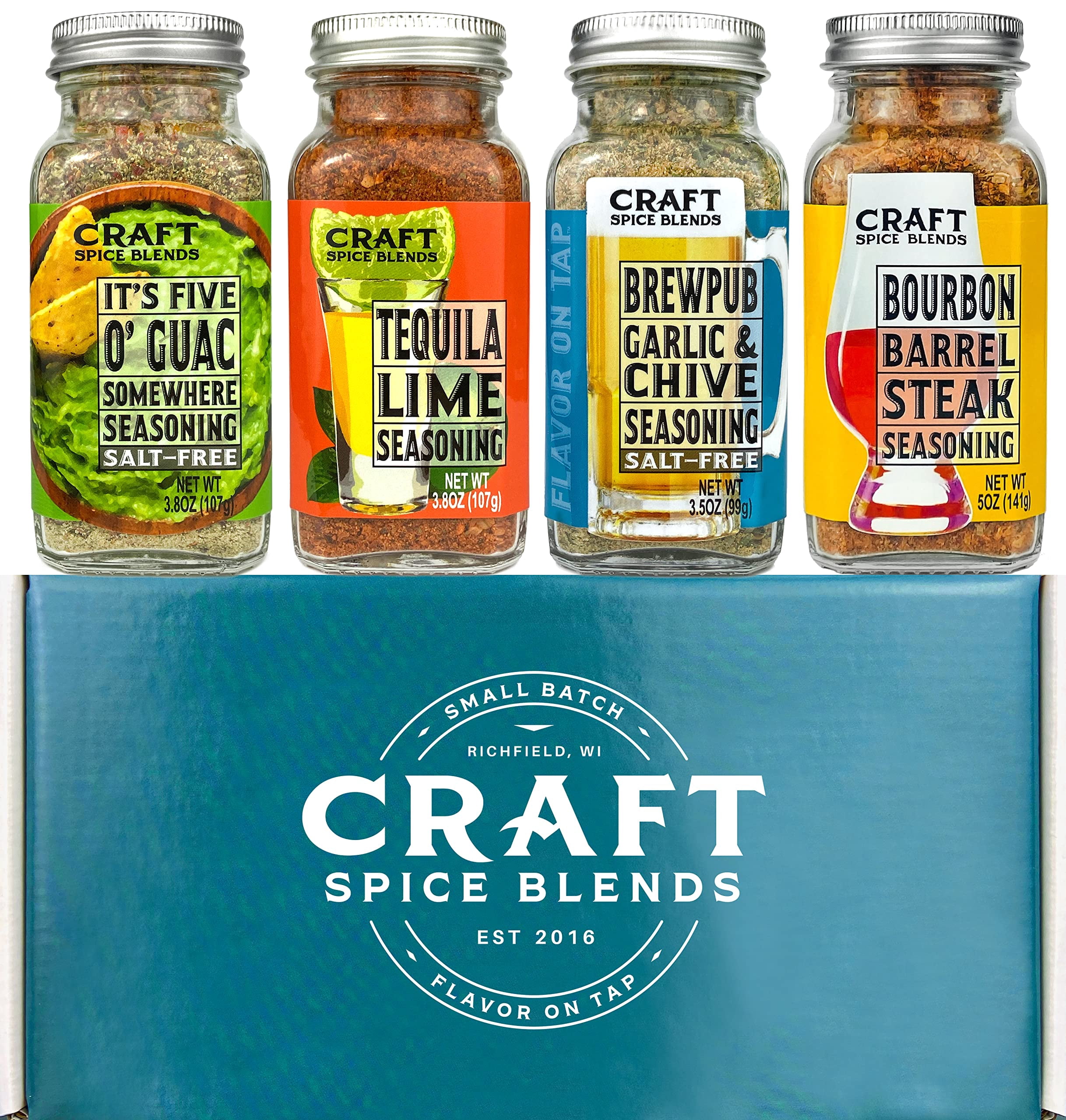 Craft Spice Blends Happy DEF29 Hour Seasoning 4-Pack the Bar on Flavor ...
