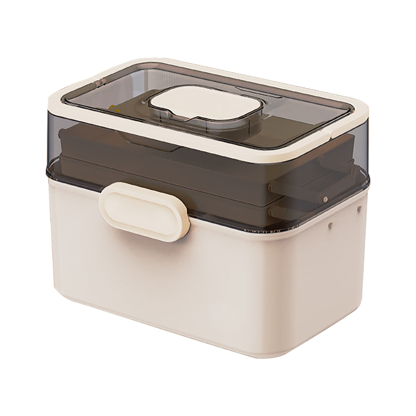 Craft Storage, Easeky Multilayer Storage Box Home Organizer with Clear ...