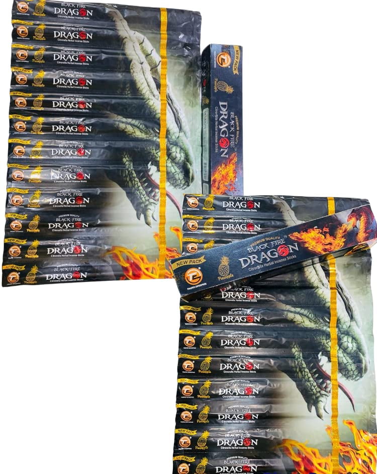 The Craft Store Original Black fire Dragon Natural Pineapple Fragrance ...