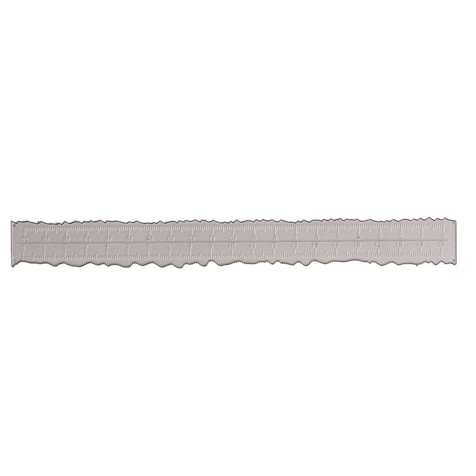 Craft Stuffing Tearing Ruler Metal Paper Tearing Ruler, Craft Ruler ...