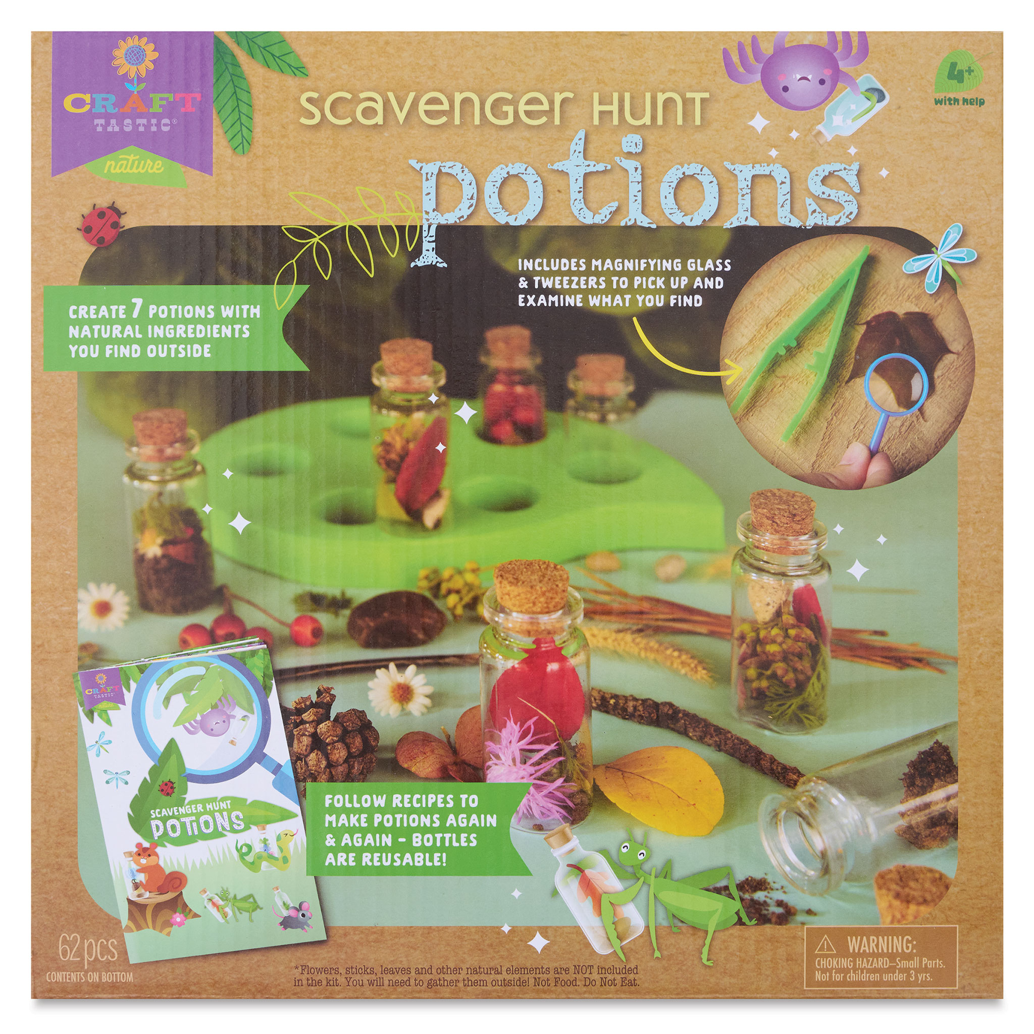 Craft-Tastic Nature Scavenger Hunt Potions Kit - Walmart.com