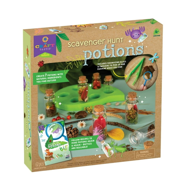 Craft-Tastic Nature Scavenger Hunt Potions Kit - Walmart.com