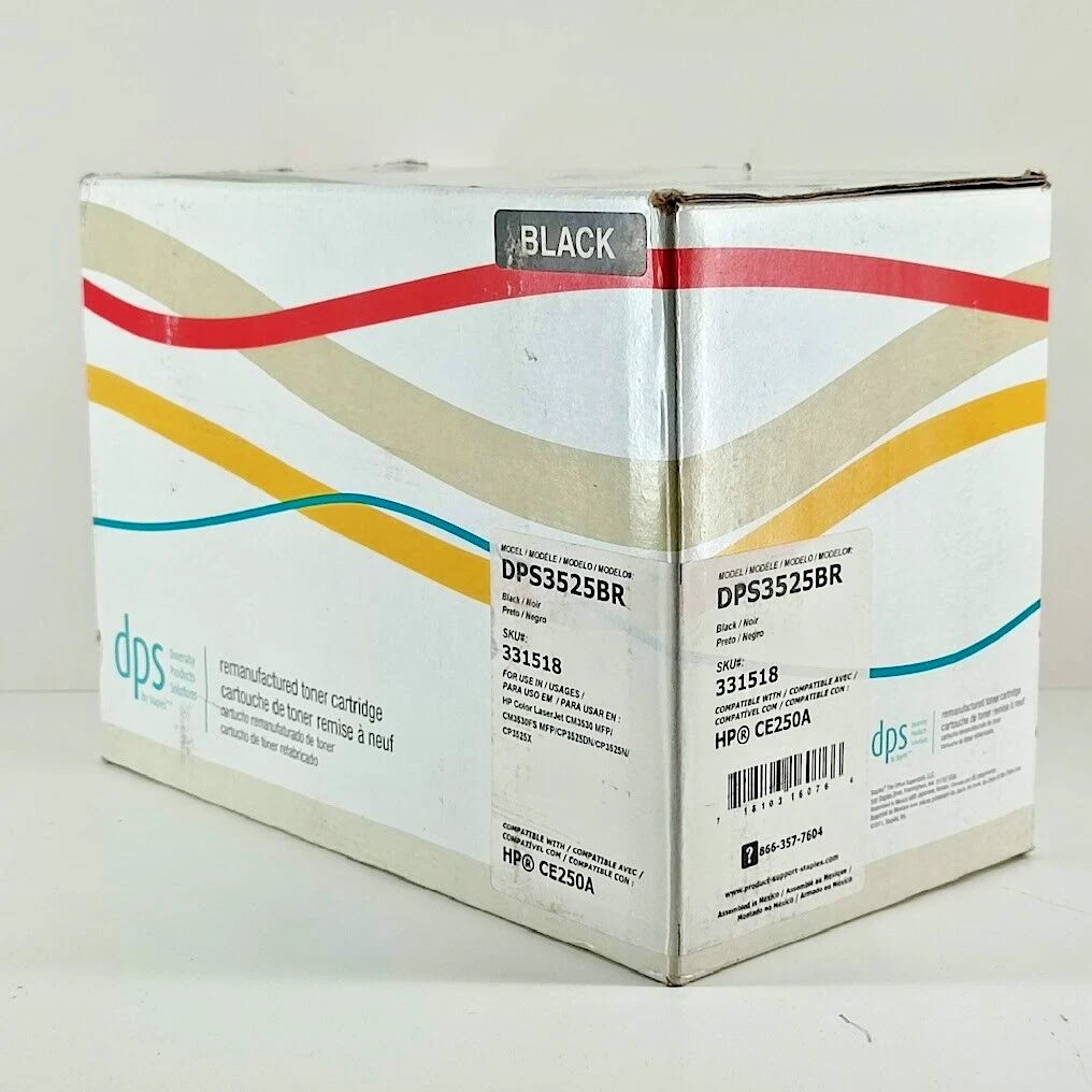 Craft- Toner Cartridge Dps3525Br Compatible With Hp 504A Ce250A ...