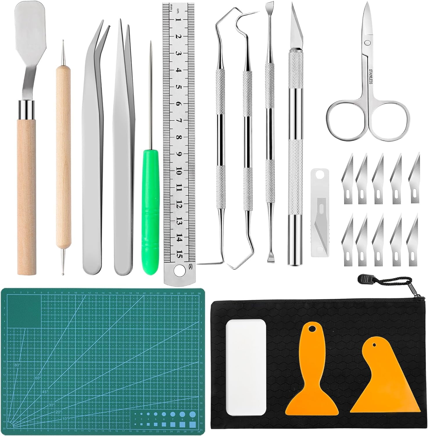 Craft Tools Set Weeding Tools Kit for Vinyl, Craft Vinyl Tools Kit for ...