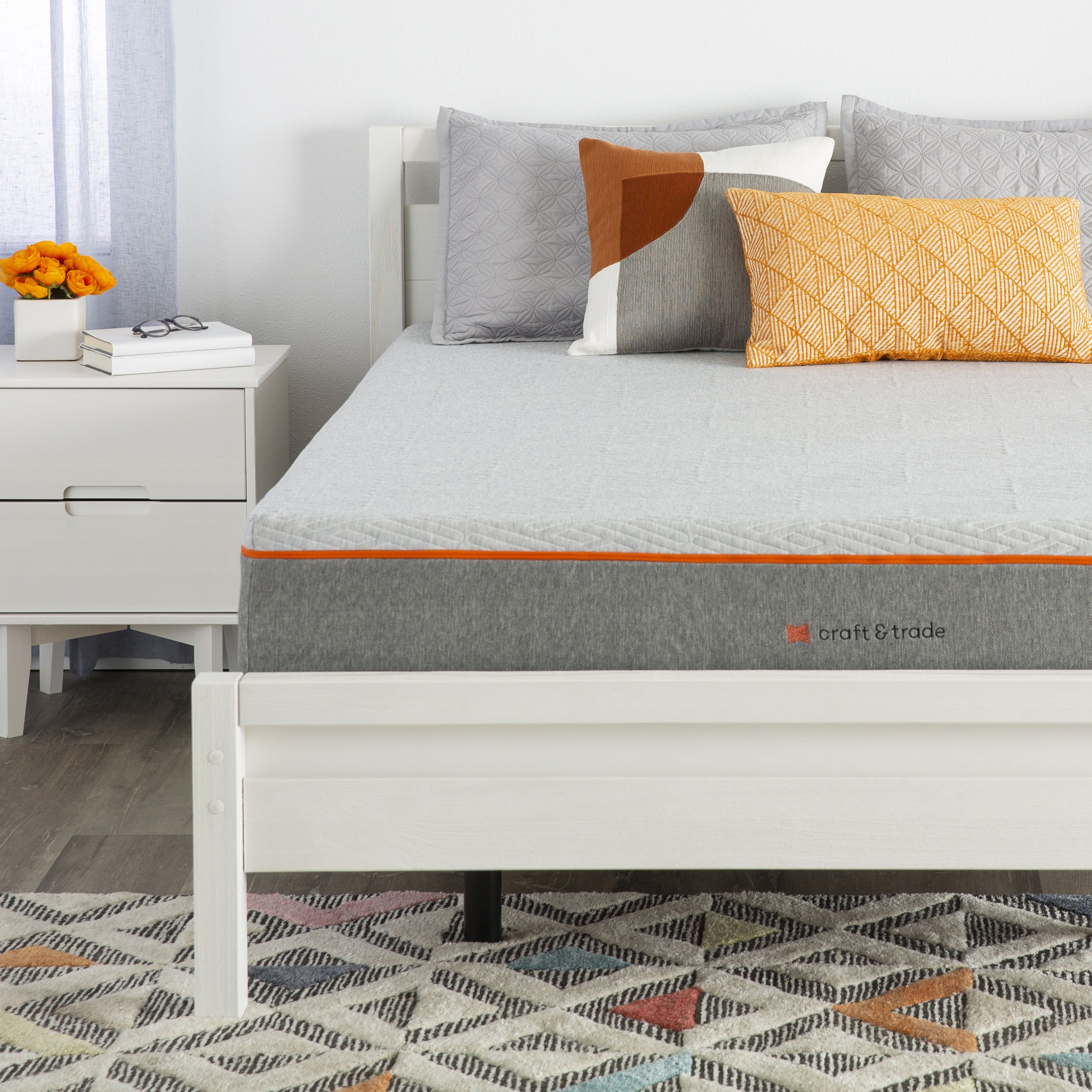 Free Shipping! Craft & Trade 10-Inch Cal King Memory Foam Mattress with ...