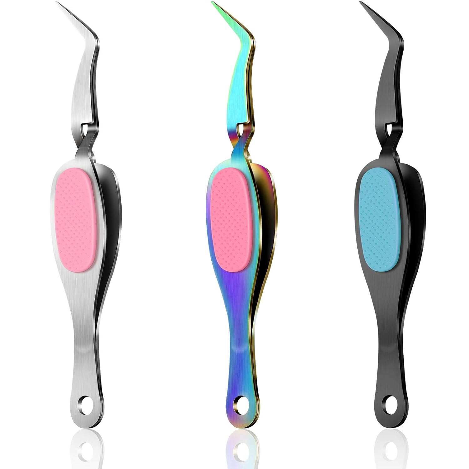 Craft Tweezers Cross Locking Precision Tweezers Stainless Steel Soft ...