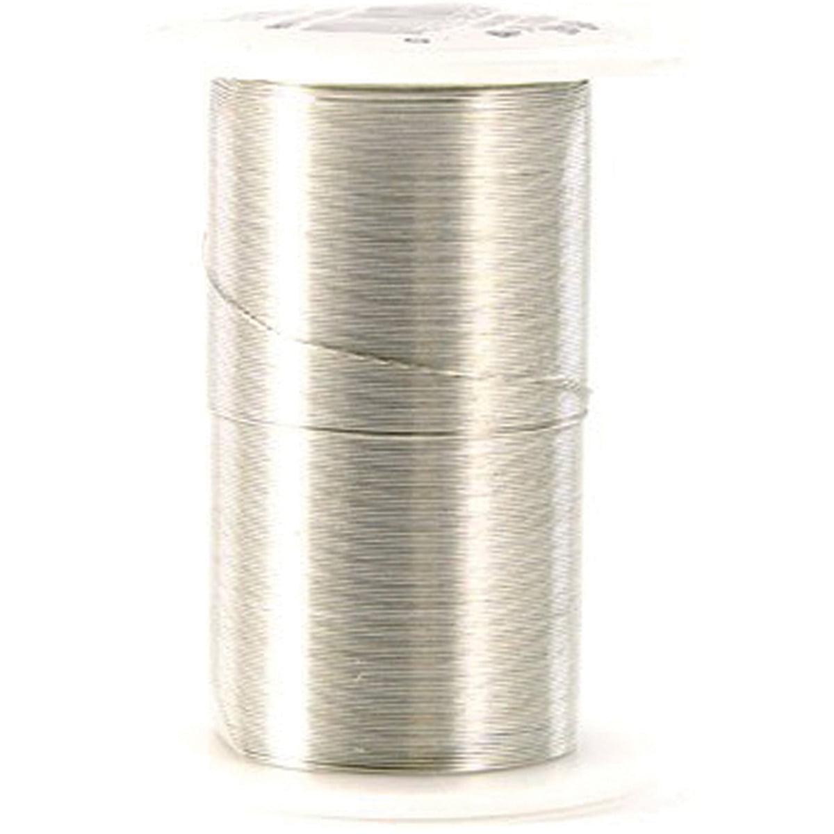 The Beadery Craft Wire, 28 Gauge, 35 Yards, Silver, Thin Metal Wire for ...